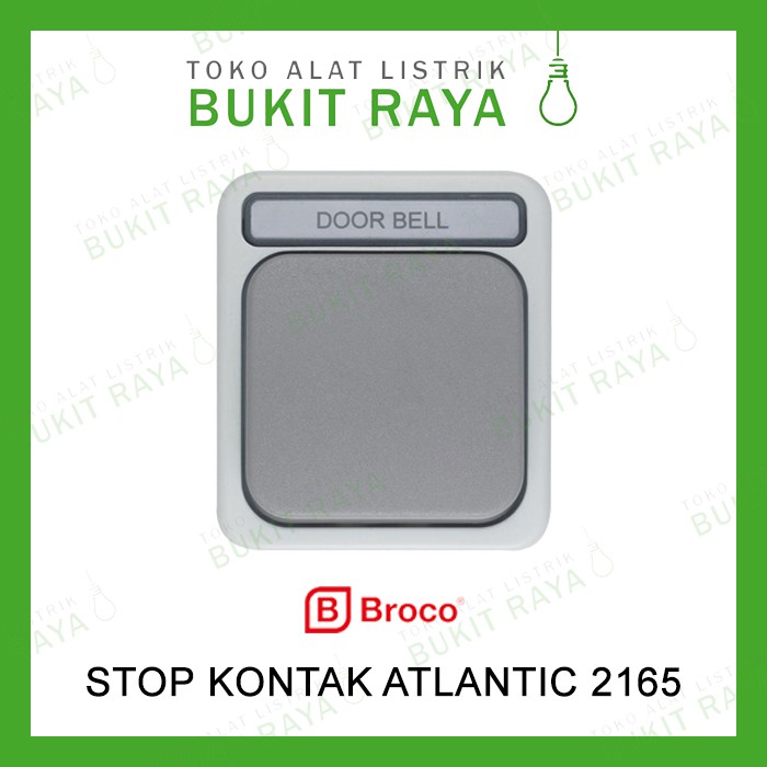 2165 Broco Atlantic Single Bell Switch Push Button Switch | Shopee ...