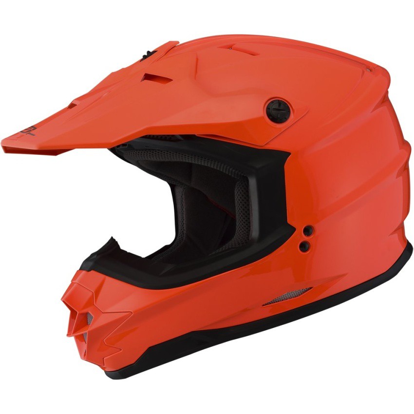 SOL OffRoad SX-1 Solid Motorcycle Helmet (Neon/Orange) | Shopee Philippines