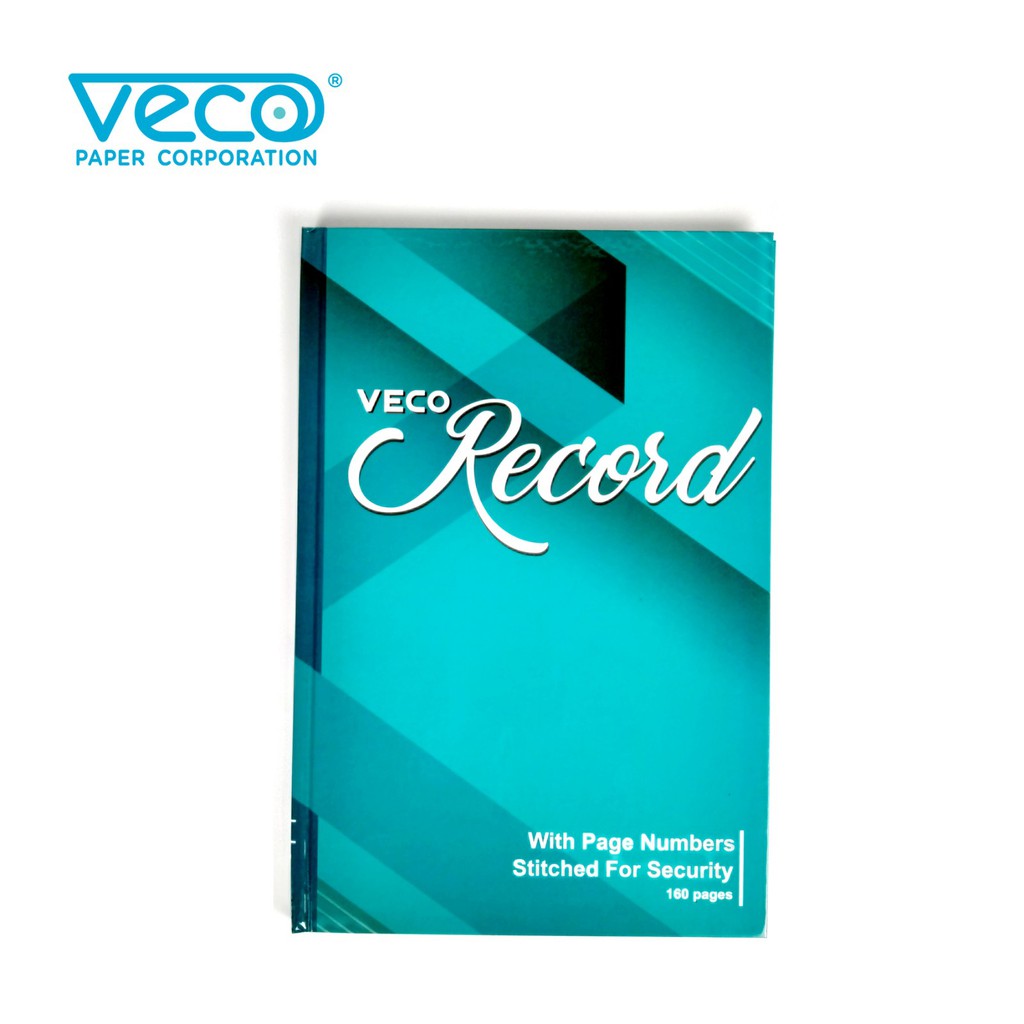Veco 101 Record Book with page number and secure perfect binding 7 ...