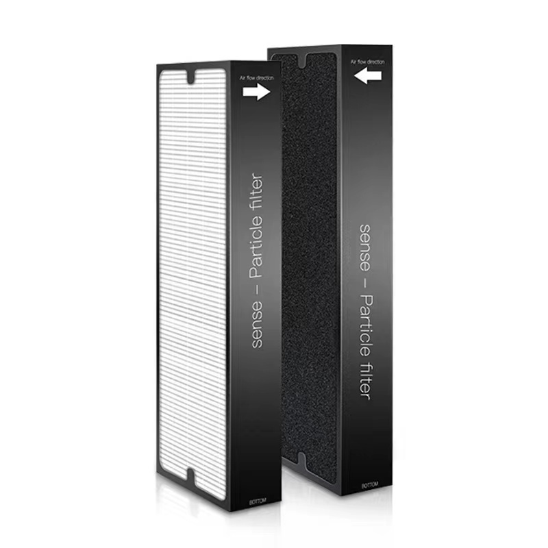 1 set of air purifier accessories HEPA composite particle type filter ...