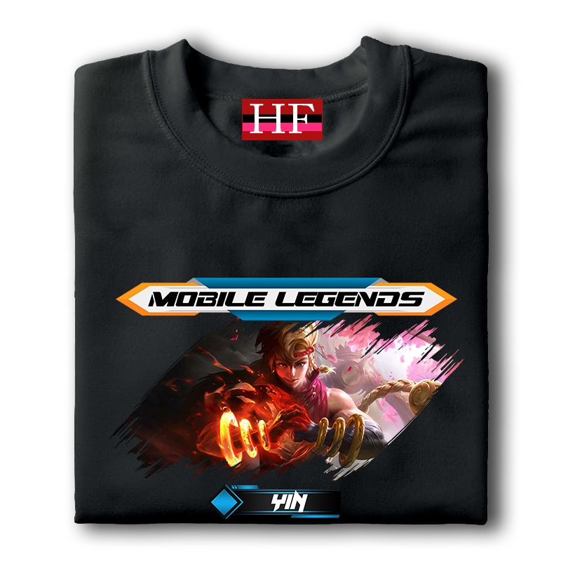 Yin T-shirt Mobile Legends tshirt for Men Women Unisex MLBB ML Tee ...