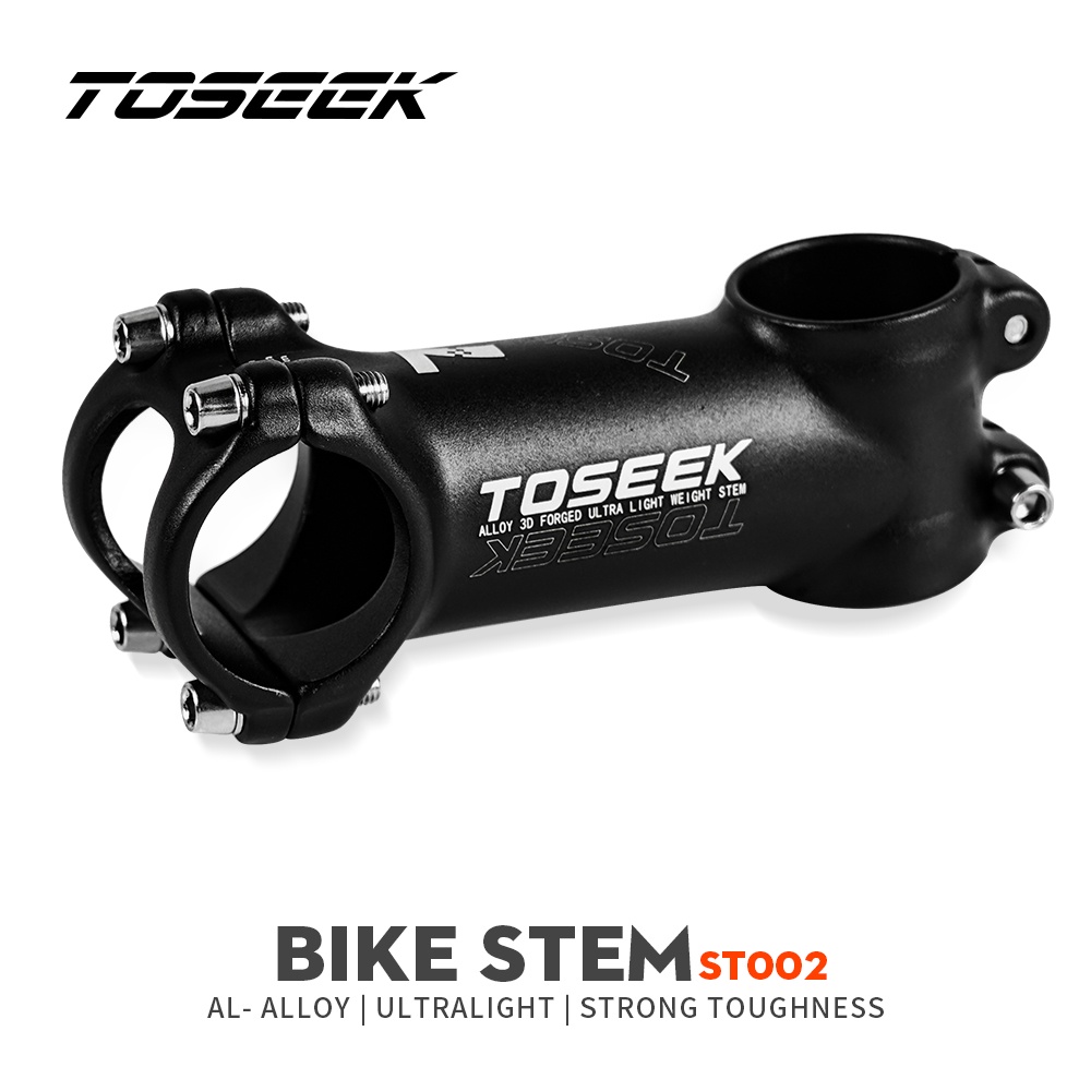 TOSEEK Ultralight Bicycle Handlebar Stem 7 Degree Mtb Stem 45mm Power ...