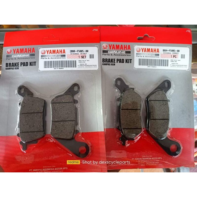 YAMAHA GENUINE BREAK PAD FOR NMAX 155 V2 | Shopee Philippines