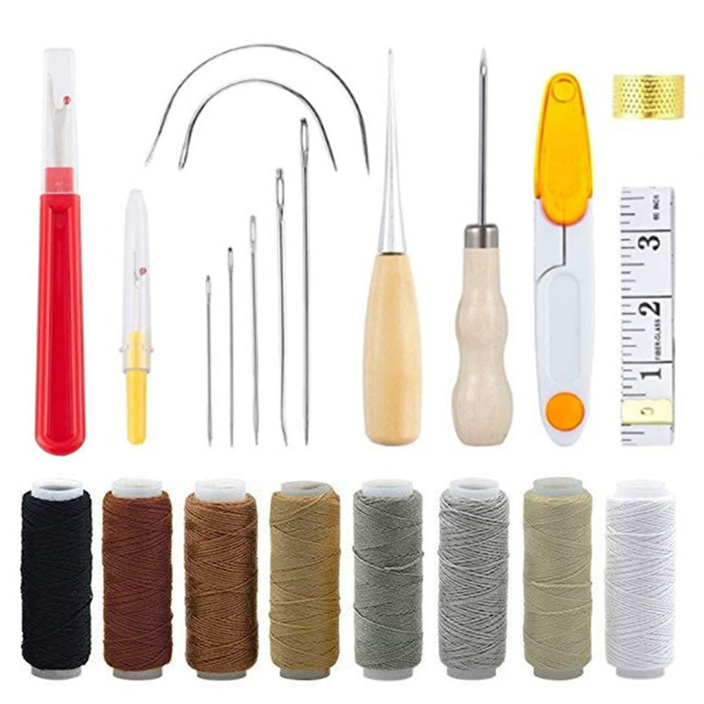 1 Set DIY Leather Hand Tool Set Hand-Stitched Leather Tool Leather ...