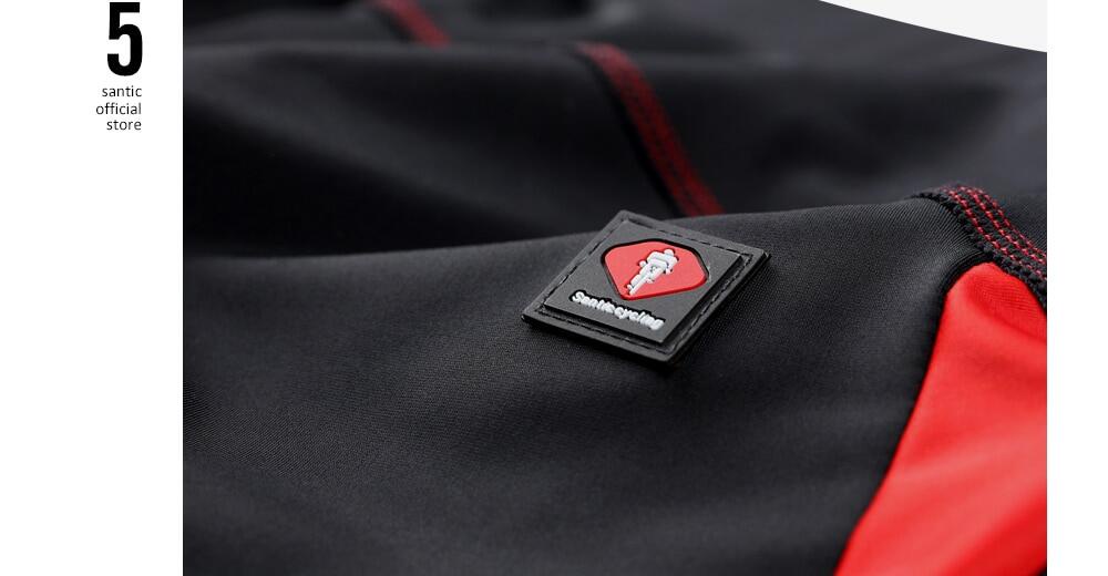 Santic Men's 4D Sponge Padded Bike Shorts 1/2 MTB Pants K9MB087 ...