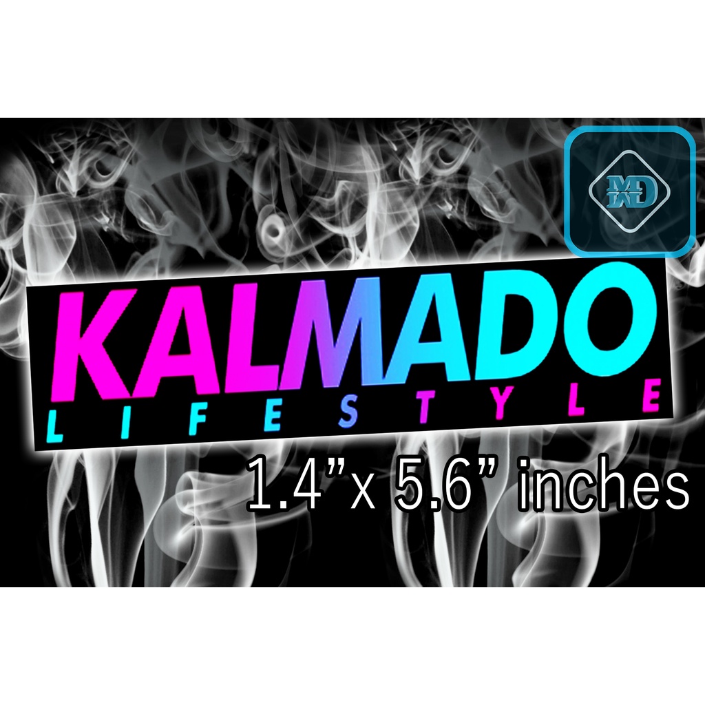 Kalmado Stickers, Outdoor Laminated Stickers | Shopee Philippines