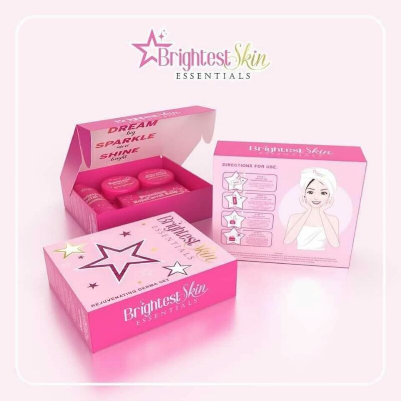 Brightest Skin Essentials Set of 10 SETS New Packaging | Shopee Philippines