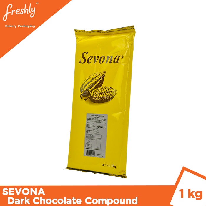 Sevona Dark Chocolate Compound 1kg | Shopee Philippines