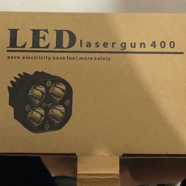 LED Laser Gun 400 White (W/ Yellow Cover) | Shopee Philippines