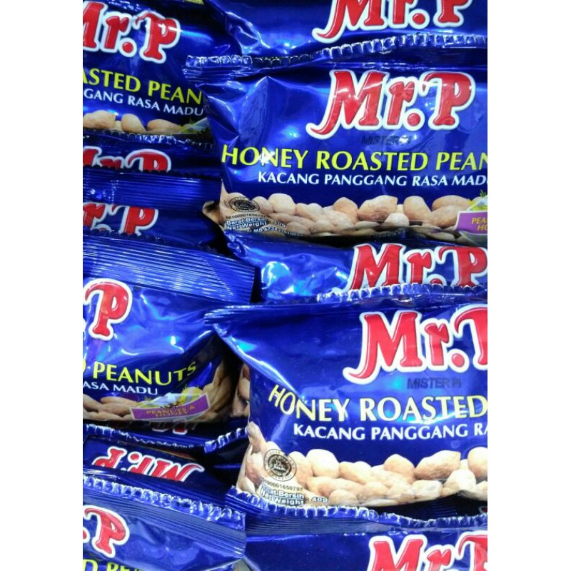 Mr. P HONEY ROASTED PEANUT 40 Grams/Mr. Nuts P/mr. P/honey Nuts/Baked Beans | Shopee Philippines