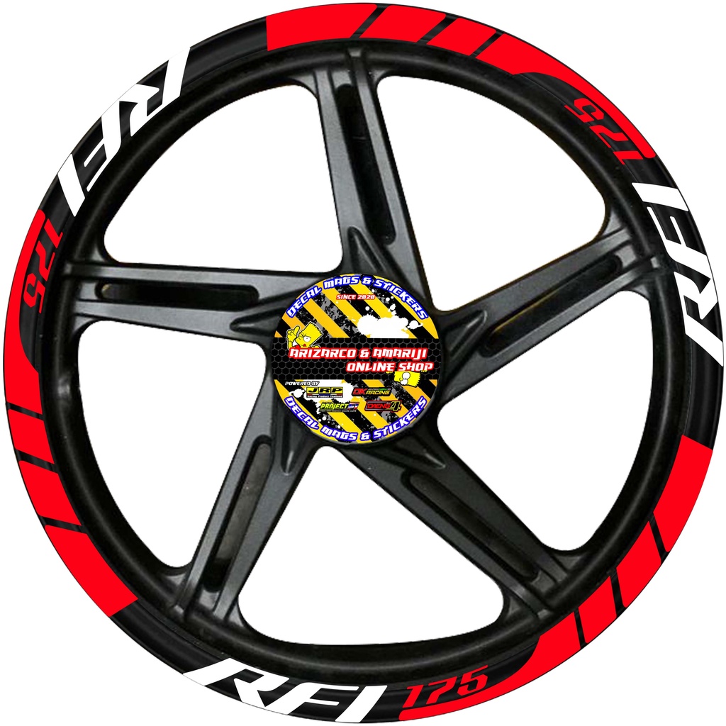 rusi rfi 175 new style decal mag sticker good for 2 mags | Shopee ...