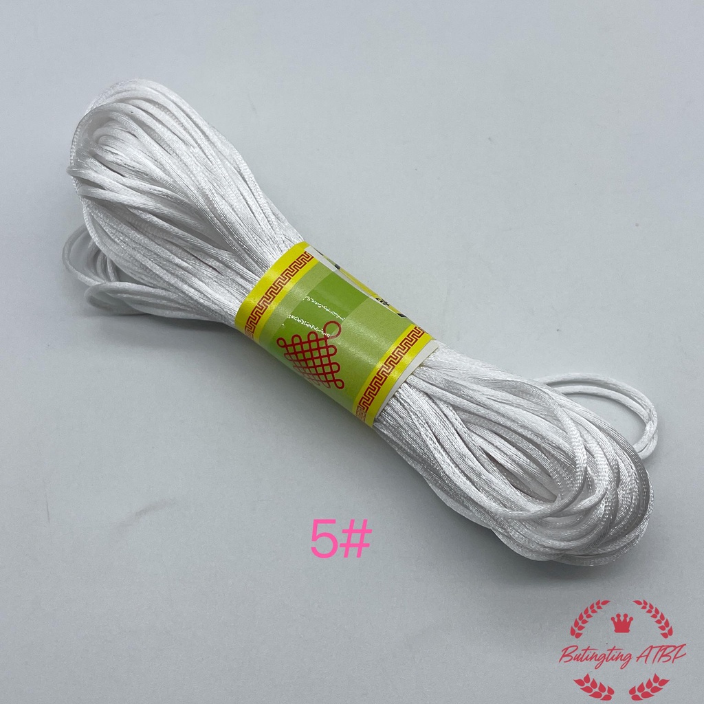 20 mete/ bundle 1.5mm Polyester Braided Long Rope DIY Chinese Knot ...
