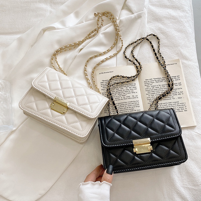High Quality Fashion Sling Bag for Women Korean Chain Messenger Bag ...