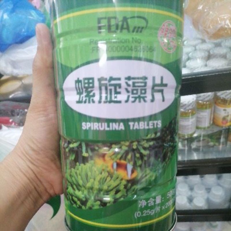 Ispirulina can tablets | Shopee Philippines