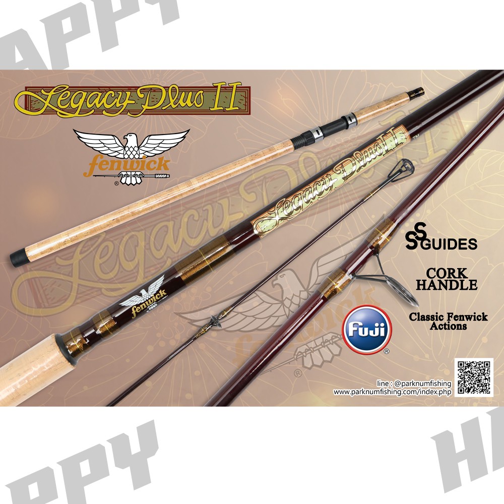 Fenwick LEGACY PLUS II Spinning Rod 9ft Weight 12-25 lb Of Ee/Very Fast ...