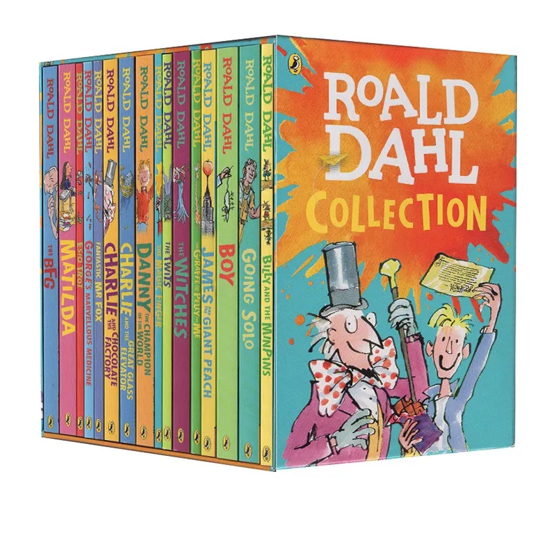 18 Roald Dahl COLLECTION Children's English Literature Storybook Set ...