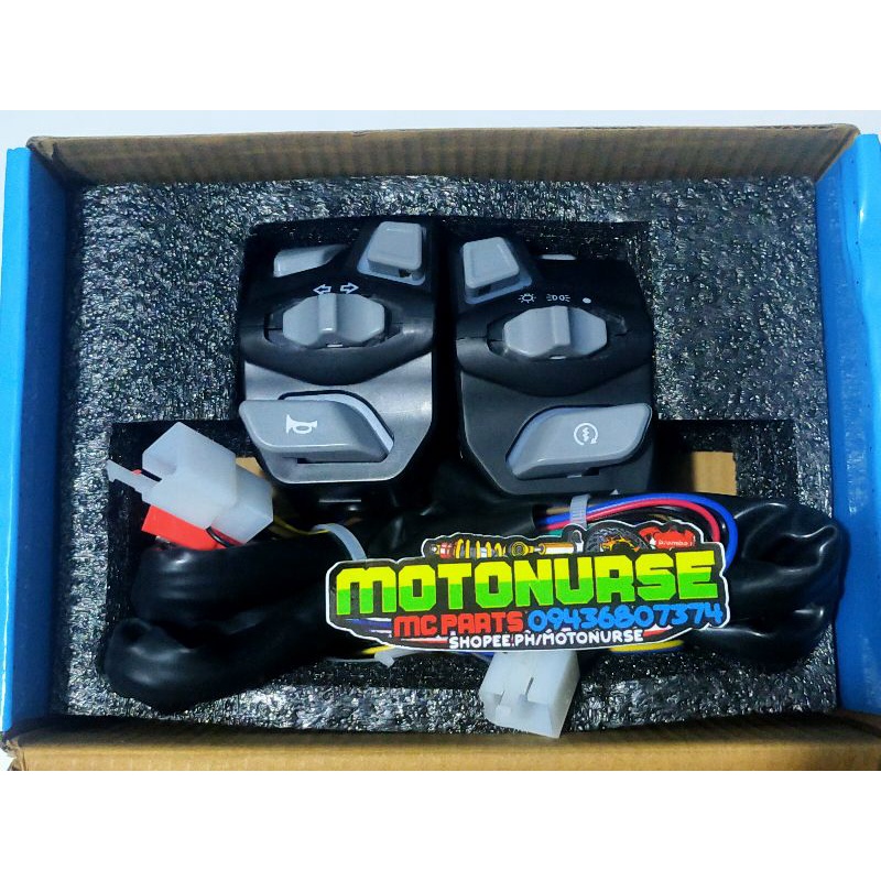 Illuminated Handle Switch for AEROX/NMAX/CLICK/ADV/PCX | Shopee Philippines