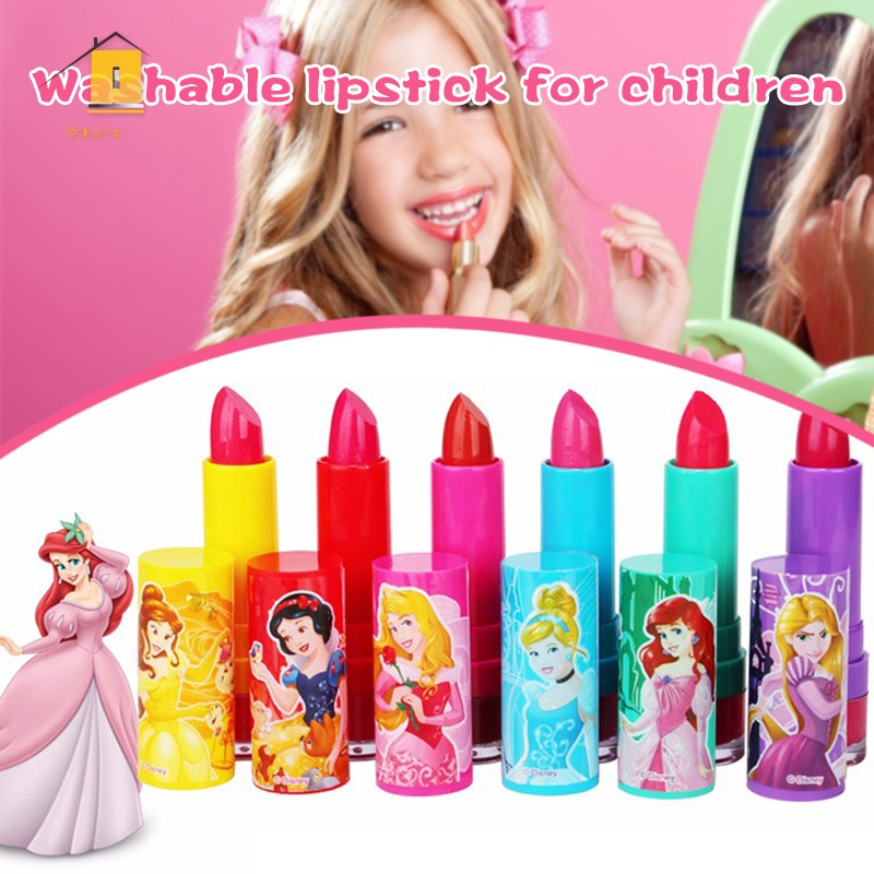 SE DISNEY safe and non-toxic makeup set for kids mainan makeup kids ...
