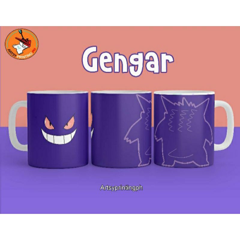 ARTSY-POKEMON GENGAR MUG | Shopee Philippines