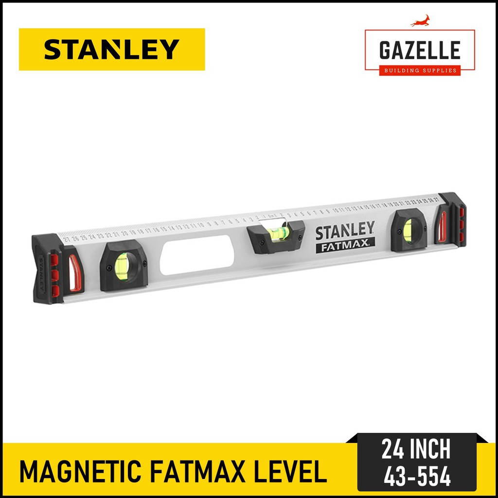 Stanley Magnetic Level Bar Pro Fatmax I-Beam Level Torpedo 24" / 48 ...