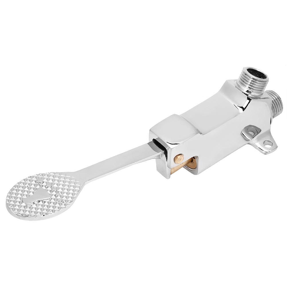 Foot Operated Valve for Wash Basin Water Tap (Valve only) Pedal Control ...