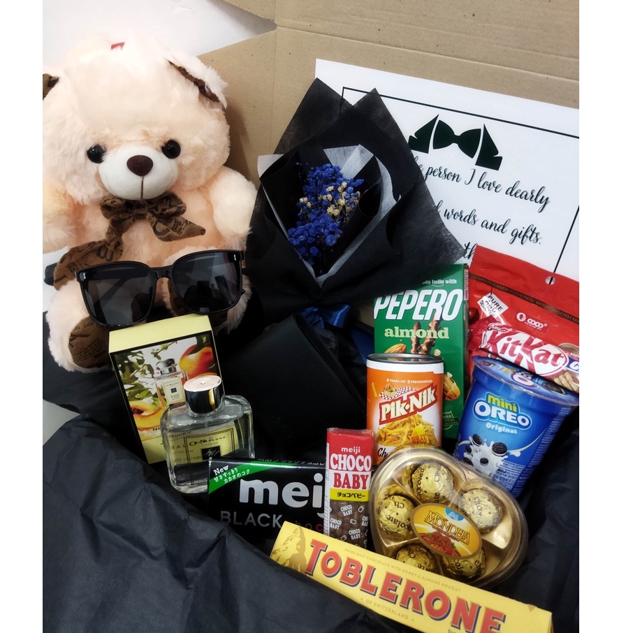 FOR HIM Gift Box (Anniversary/monthsary gift for boyfriend/loved ones ...