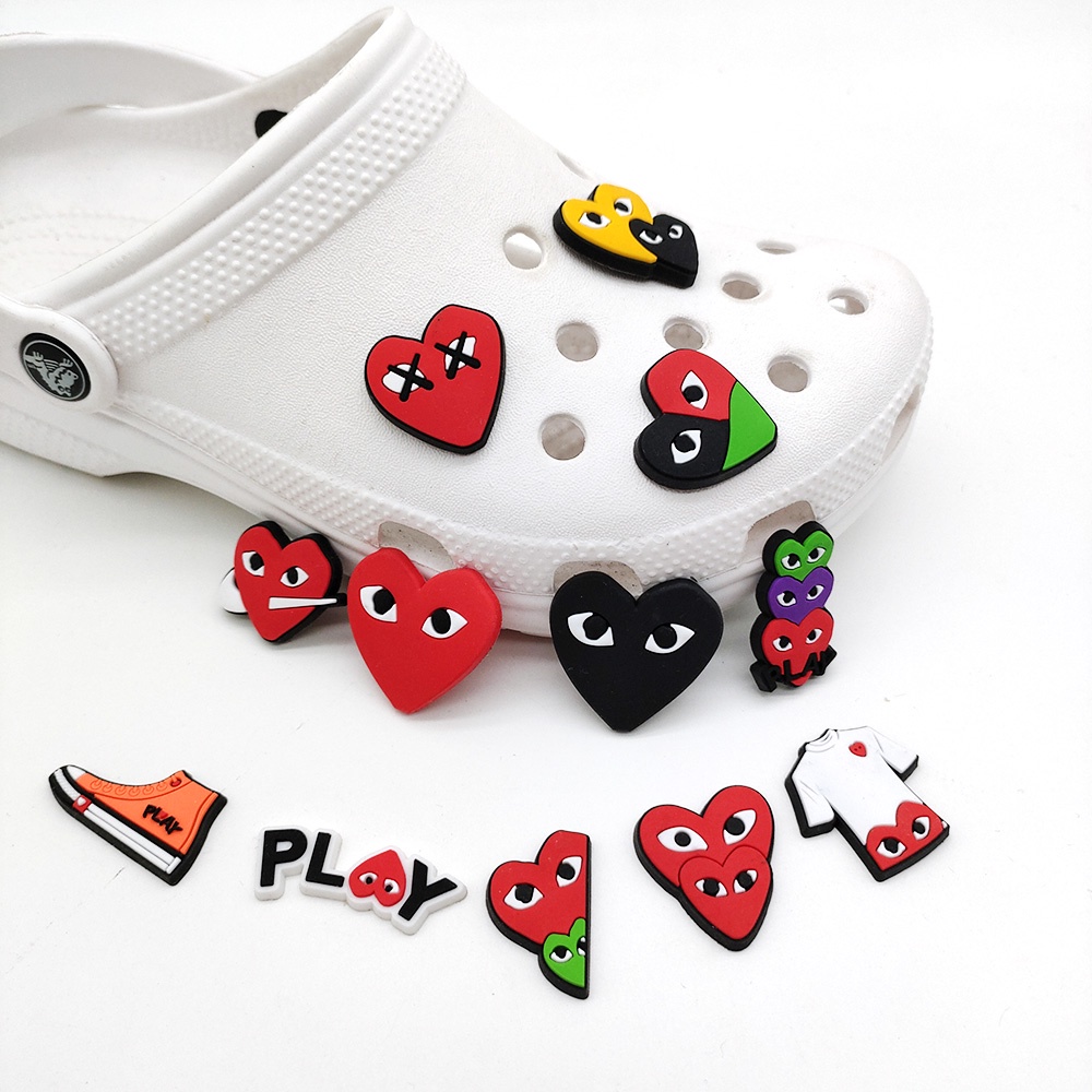 Cartoon crocs Shoe Charms Fashion Trendy jibbitz Shoes Decoration for ...