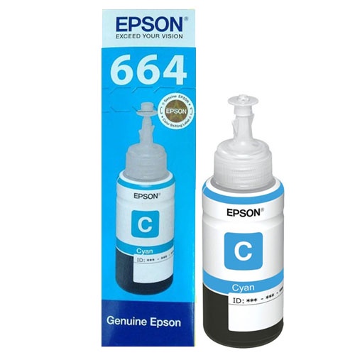 Epson T6642 Original Ink Bottle 70ml (Cyan) | Shopee Philippines
