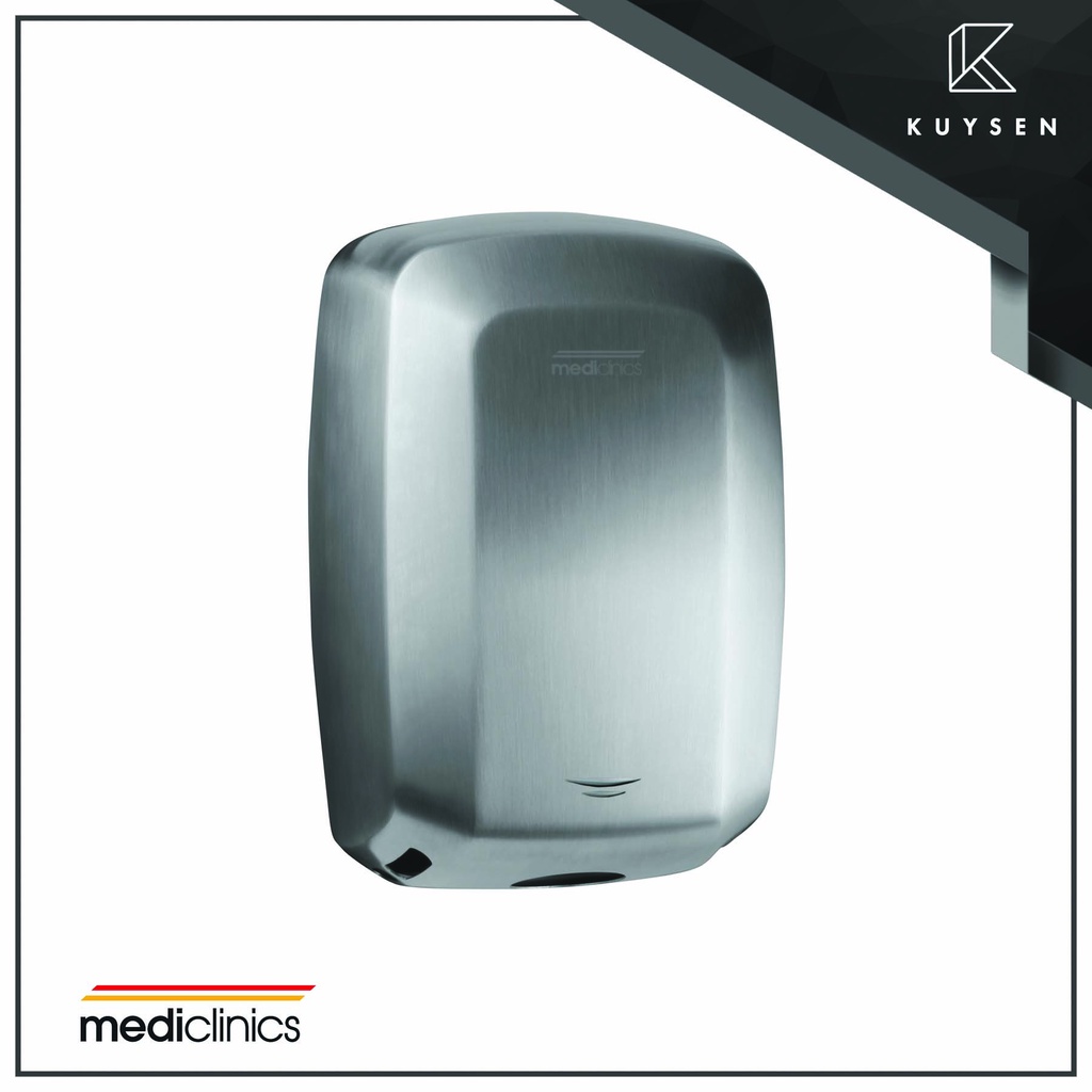 MEDICLINICS MACHFLOW hand dryer satin by Kuysen | Shopee Philippines