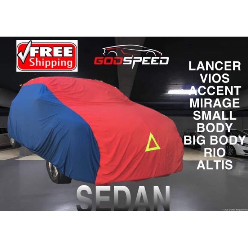 WATER REPELLENT CAR COVER FOR (SEDAN) LANCER/VIOS/ACCENT/MIRAGE G4/CITY ...
