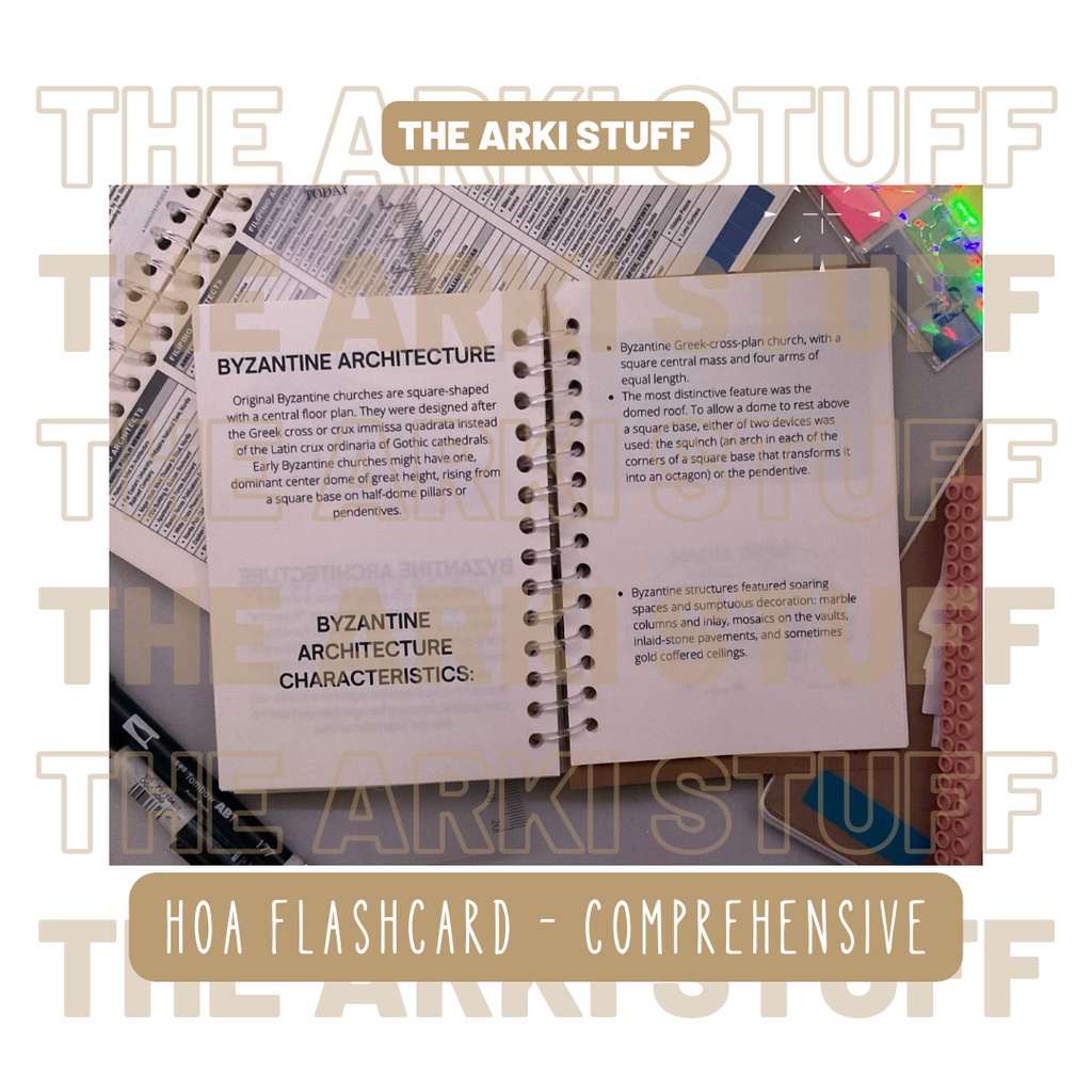 History of Architecture Flashcard - Comprehensive | Shopee Philippines