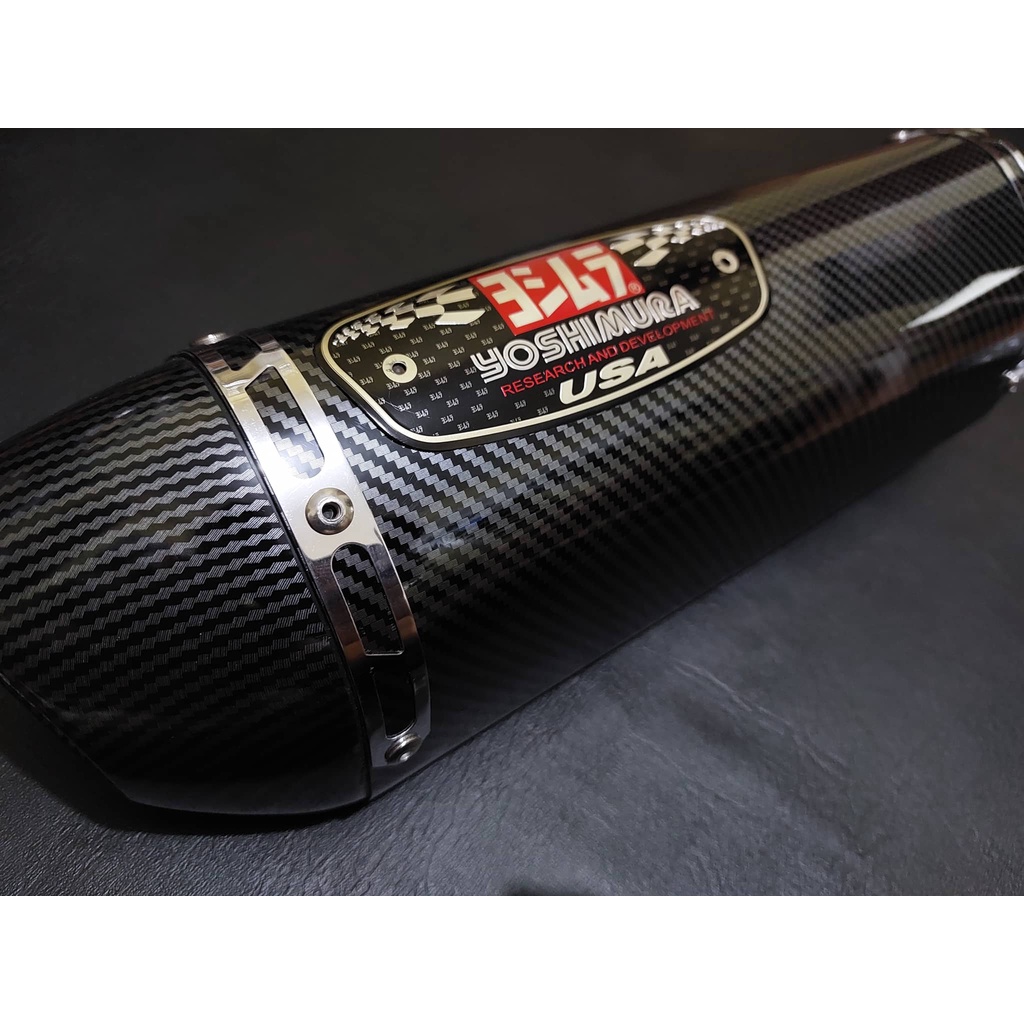 Yoshimura R77 Carbon Fibre 420mm Length Big Canister | Shopee Philippines