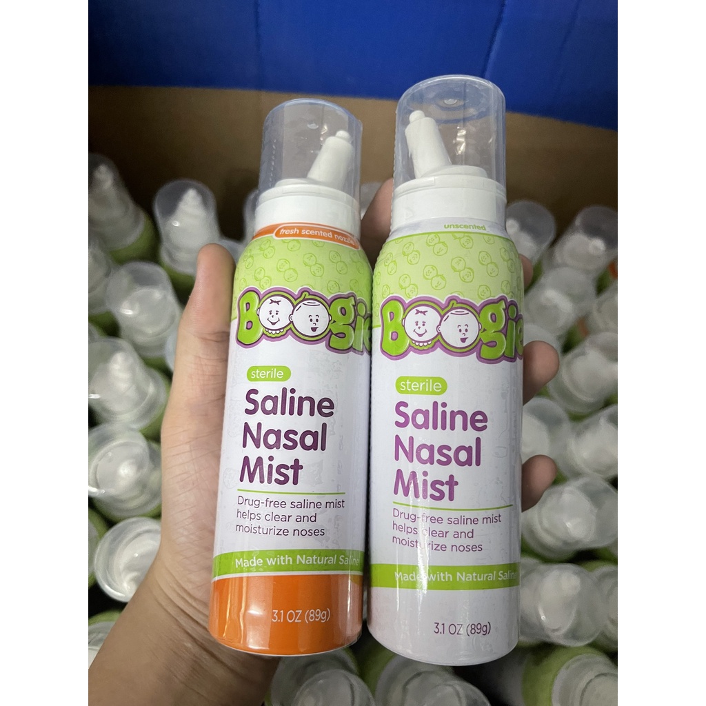 Boogie mist Sterile Nasal Spray New Model (k Odor & Smell) | Shopee ...