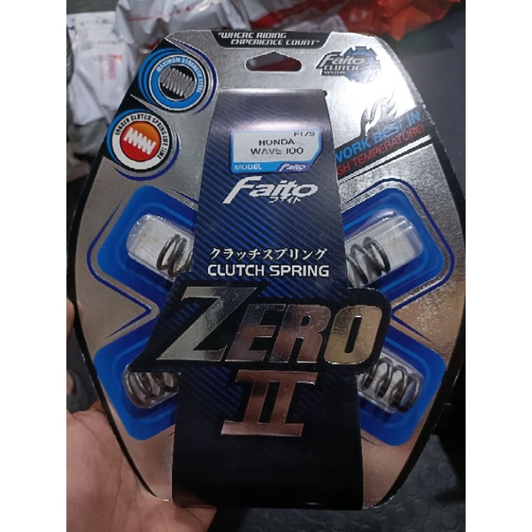 FAITO CLUTCH RACING SPRING ZERO II FOR WAVE 100 | Shopee Philippines