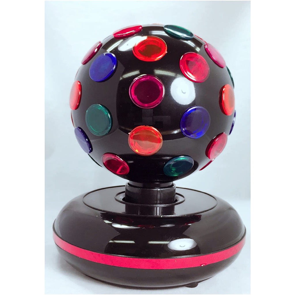 Trisonic Party Time Multicolor 360-Degree Rotating Mirror Disco Light ...