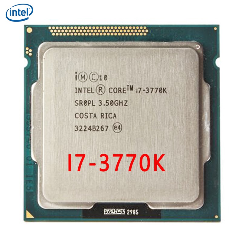 intel i7 2600 3770 3770k 2600S 2500 2550 3570k i7-2700K quad-core LGA ...