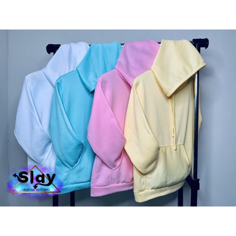 Hoddie ( Minimalist Pastel Colors) Unisex | Shopee Philippines