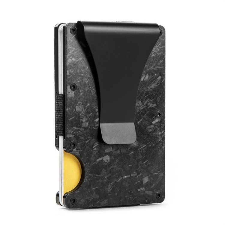 Fashion Carbon Fiber Card Holder Wallet Designer Aluminium Credit Card ...