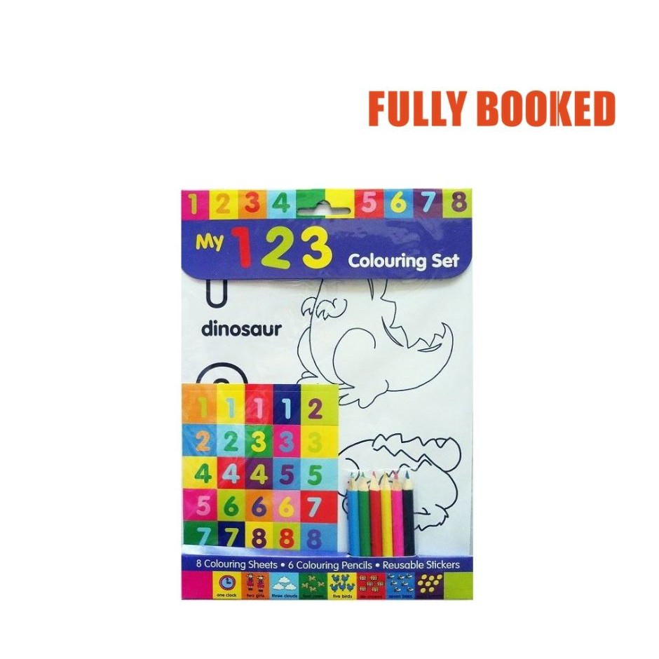 123 Colouring Set - Activity Book (Mixed Media) | Shopee Philippines