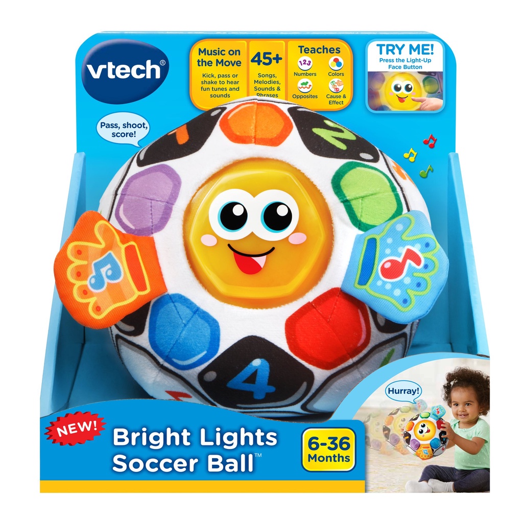 Interactive VTech Bright Lights Soccer Ball | Shopee Philippines