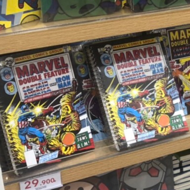 Marvel x miniso spiral Book | Shopee Philippines