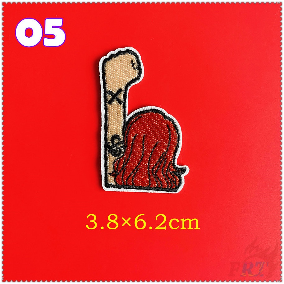 Anime：One PIECE - Luffy / Zoro / Sanji / Nami / Chopper Iron-on Patch ...