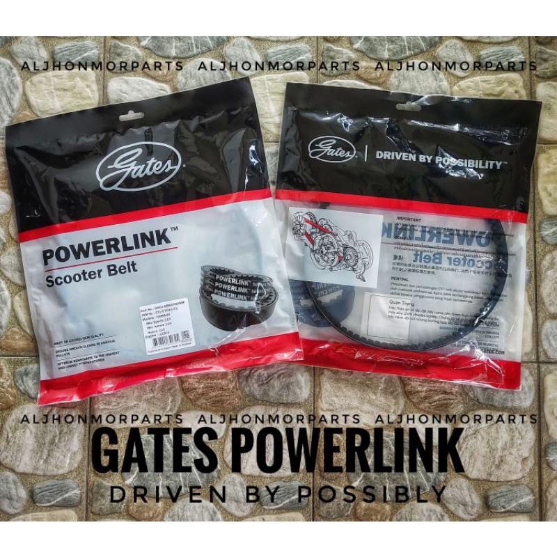 GATES DRIVE BELT BEAT FI, ZOOMER X 23100-K44-V01 | Shopee Philippines