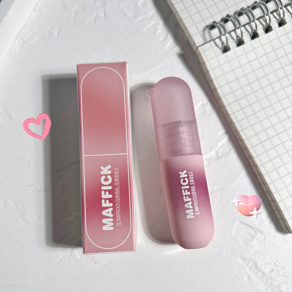 MAFFICK Color Mist Mousse Lip Mud Small Paintball Plain Lipstick Pink ...