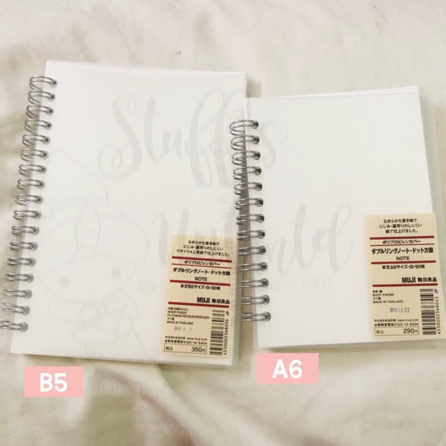 AUTHENTIC Muji Dotted Notebook | Shopee Philippines