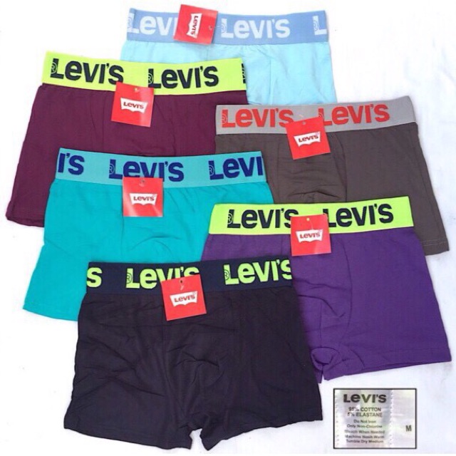 6pcs Boxer For Men's Underwear Cotton Boxer Briefs | Shopee Philippines