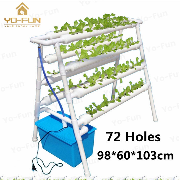 Hydroponics Soilless cultivation NFT System Seedlings Plant Kits ...