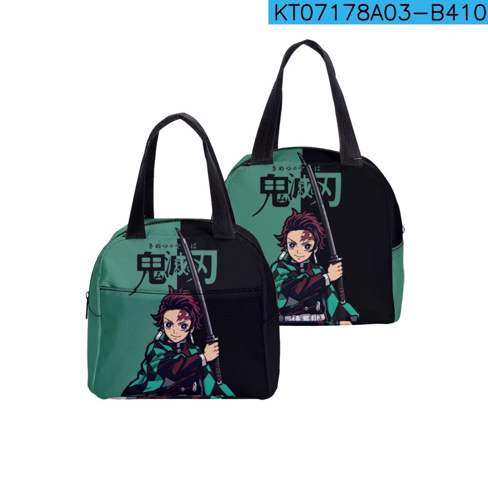 Demon slayer Lunch Bag nezuko Shinobu tanjiro Lunch Bag for kids ...
