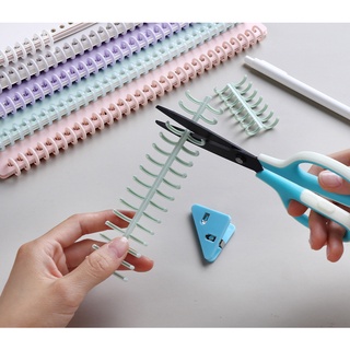 30/5 Holes Plastic Ring Binder Notebook cover( for A4/B5/A5/A6 ...