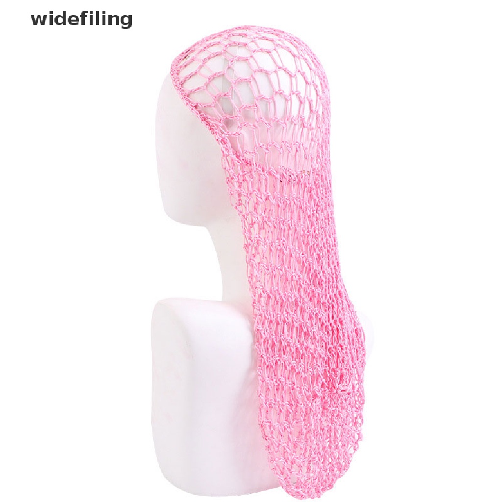 widefiling Women Hand Crochet Hair Woven Hair Net Hair Cap Night Sleep ...